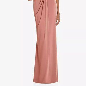 Dessy Collection | Dresses | Dessy Th0oneshoulder Twist Draped Maxi ...